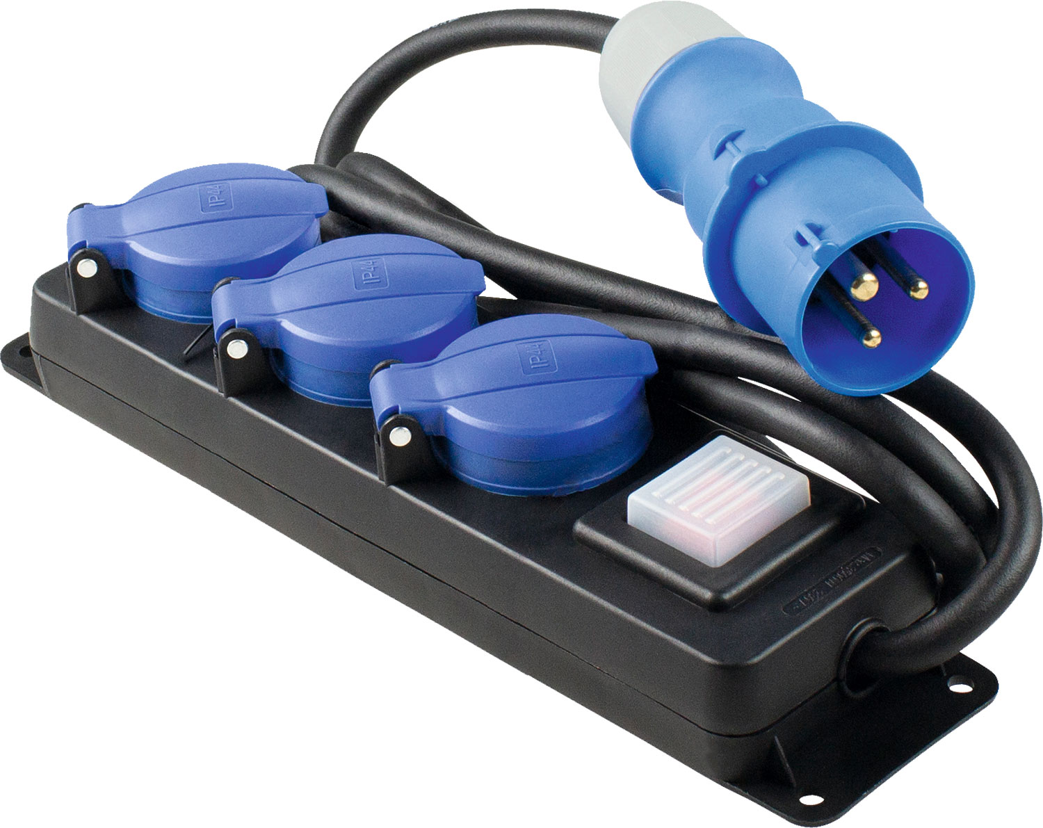 Profi Verteiler Steckdosenleiste 3-fach IP44 jetzt bestellen! | Fritz ...